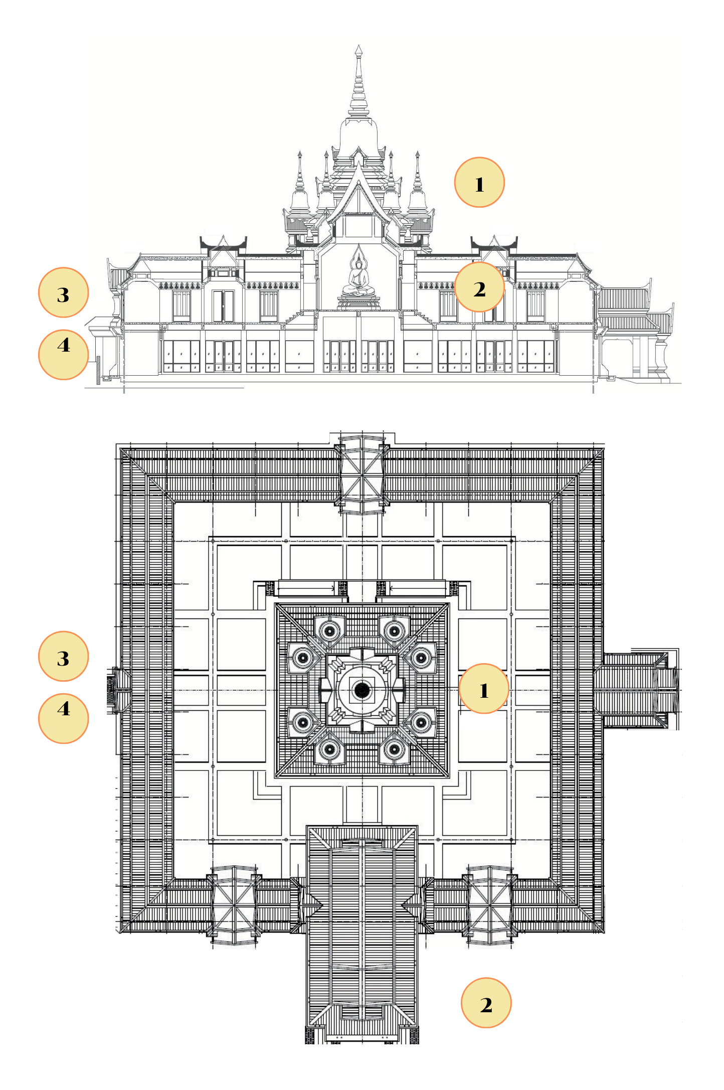 Our New Temple Precinct | เขตพุทธาวาสเฉลิมพระเกียรติ – WAT DHAMMADHARO ...